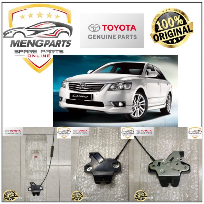 ORIGINAL 💯% TOYOTA CAMRY ACV40 REAR BONNET INNER LOCK WITH CABLE 64600 ...