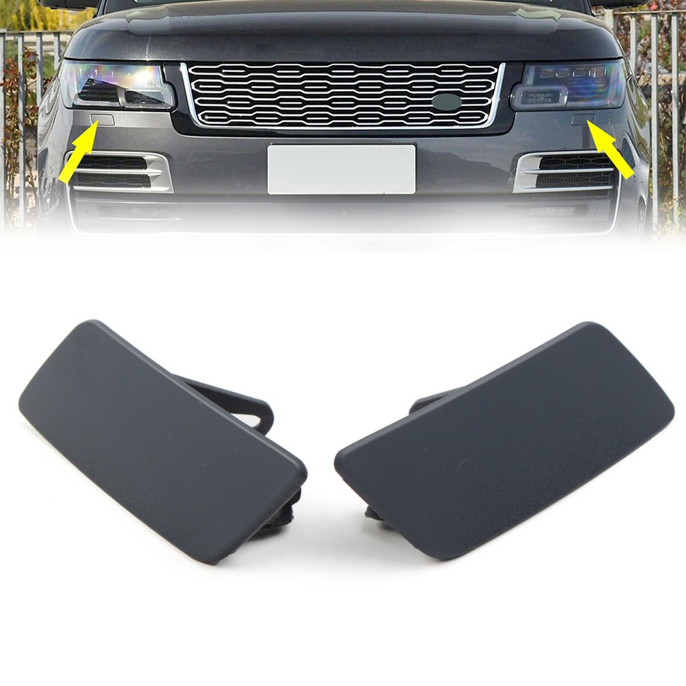 1Pcs Car Front Bumper Headlamp Headlight Washer Cover Cap For Land ...