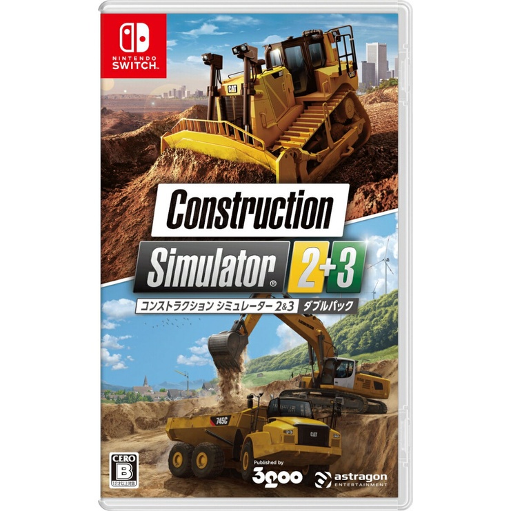Construction Simulator 2 3 Double Pack Nintendo Switch Video Games
