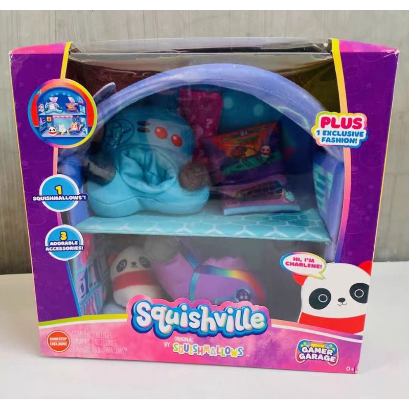 [Original] Squishville by Squishmallow Soft toy Play Set Girls Pretend ...