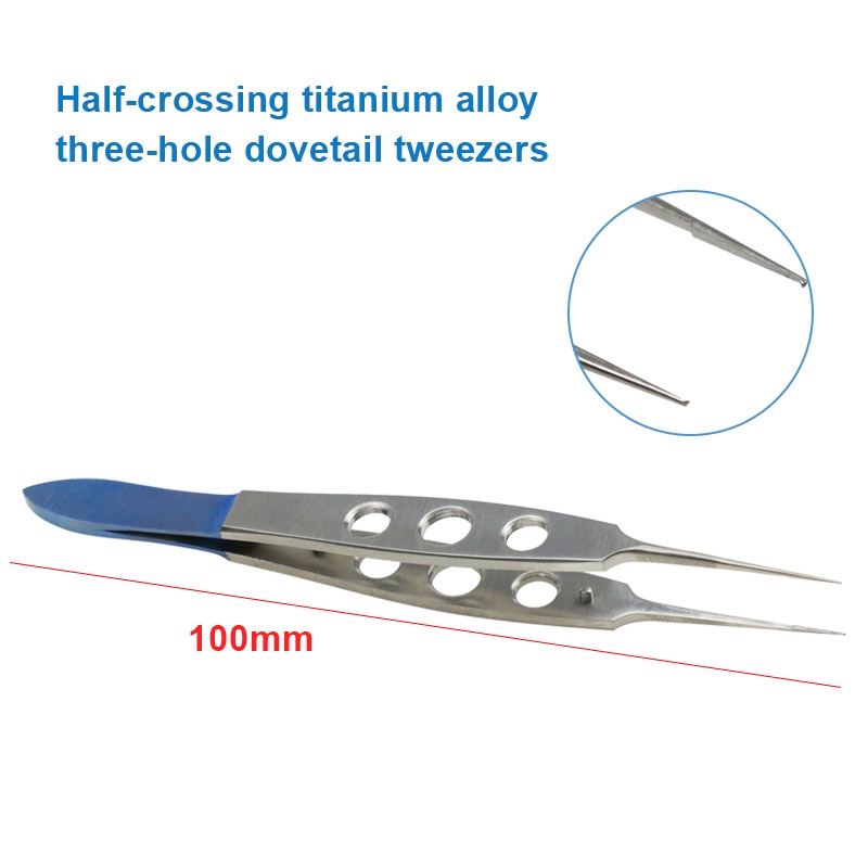 Ophthalmic Forceps Dovetail Forceps Platform Tweezers with Teeth ...