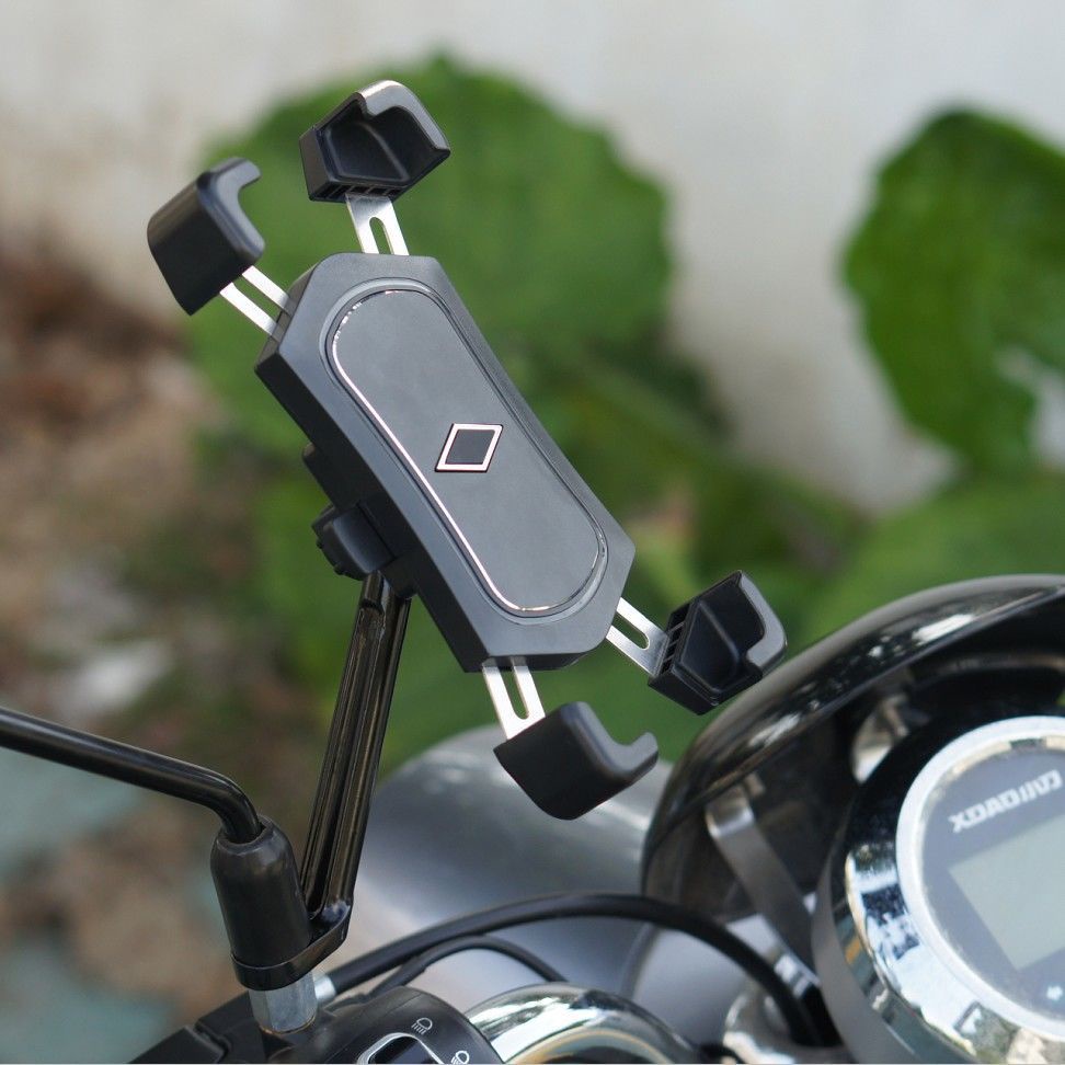 Pendakap navigasi rak telefon bimbit kereta elektrik motosikal bawa ...