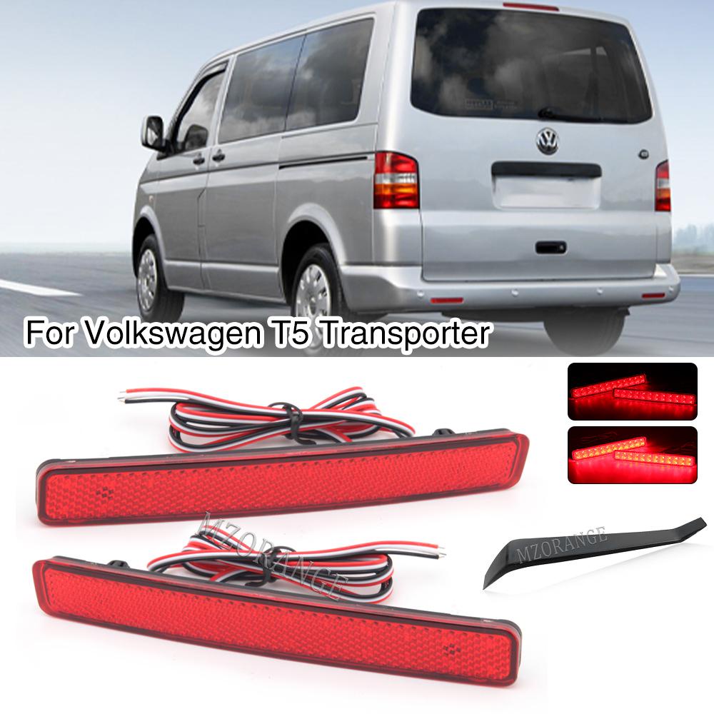 LED Rear Bumper Light for VW T5 Transporter for Multivan 2003 2004 2005 ...
