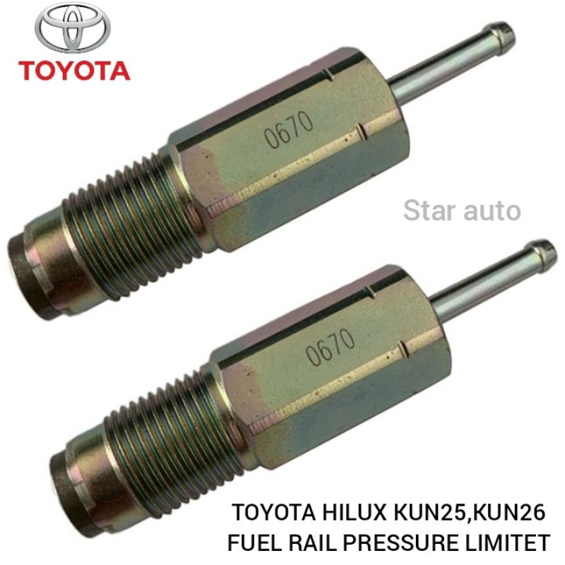 TOYOTA HILUX KUN25,KUN26 FUEL RAIL PRESSURE LIMITET | Shopee Malaysia