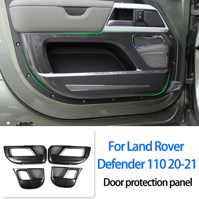 Car Door Anti-kick Protection Panel Cover Sticker,ABS Carbon Fiber ...