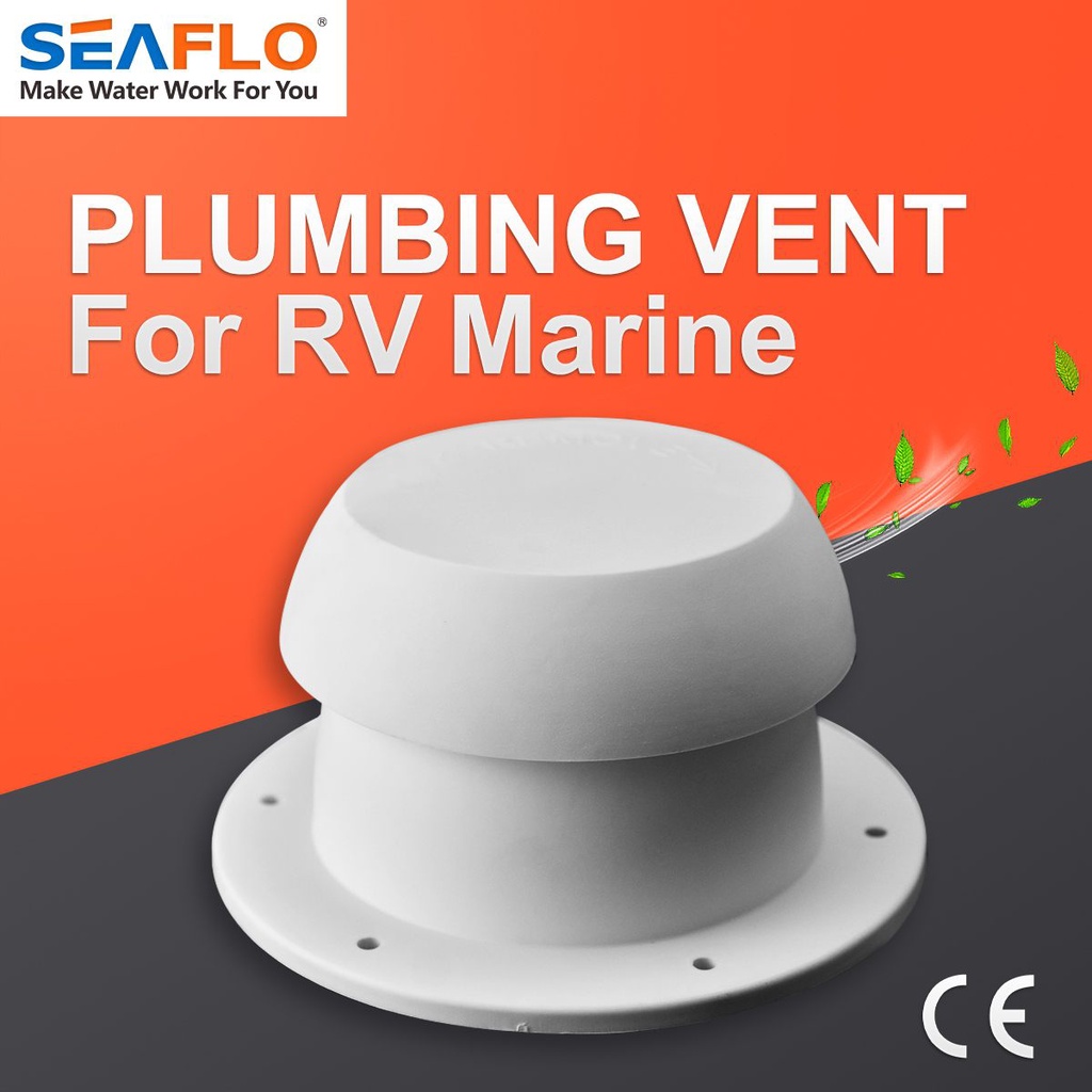 Boat RV Vent Cap Rainproof Mushroom Head Shape Ventilation Cap Top ...