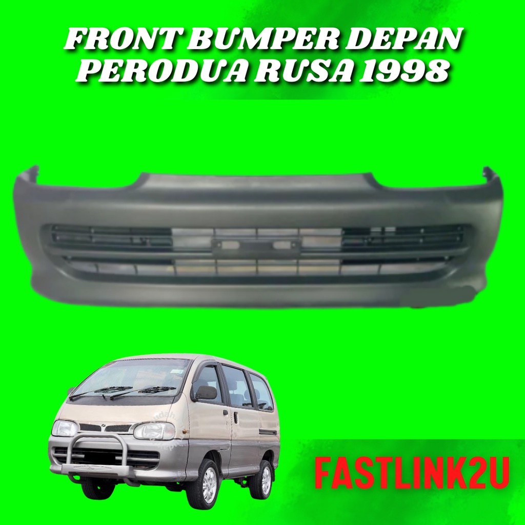 Fastlink Perodua Rusa 1998 Front Bumper Depan Kereta Material PP New ...