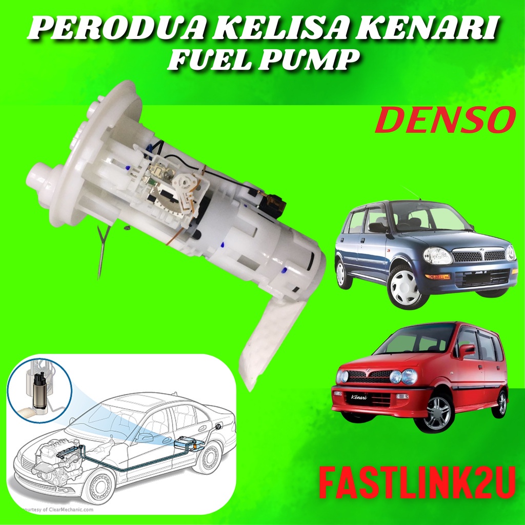Fastlink Fuel Pump Denso Perodua Kelisa Kenari New High Quality 23210 ...