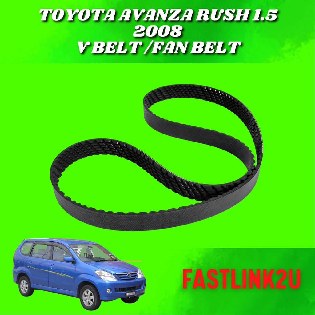 Toyota Avanza Rush 1.5 2008 Nautica V Belt/ Fan Belt/ Air Cond Belt ...