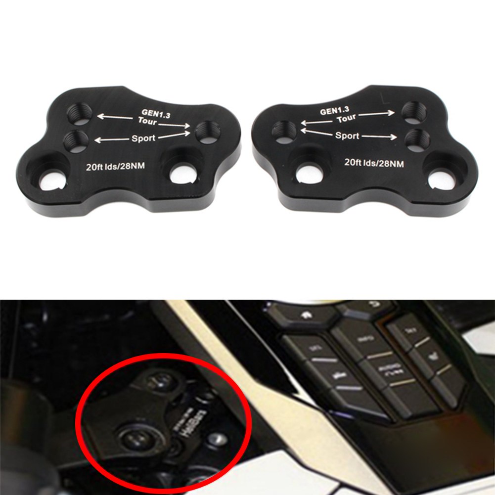 Goldwing GL 1800 2018-2020 Motorbike Adjustable Handlebar Risers ...