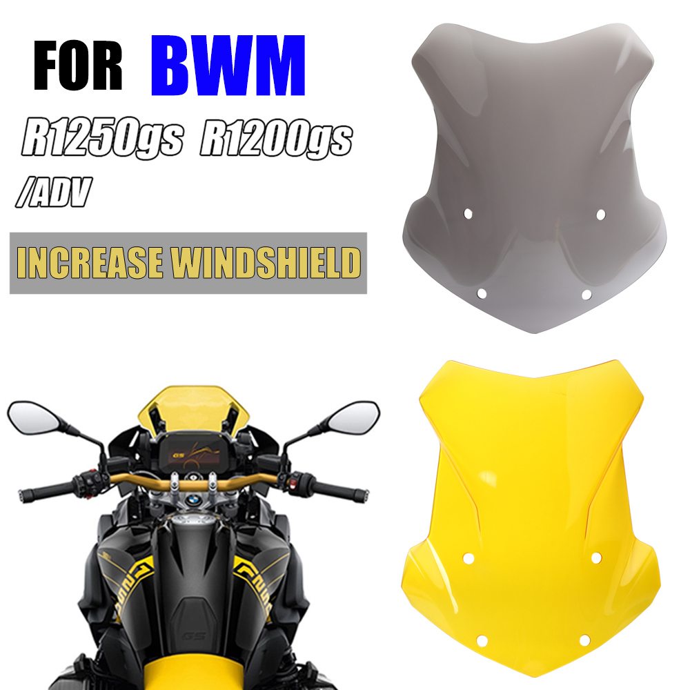 R1200GS R1250GS NEW Elevated Windscreen Windshield For BMW R 1200GS/LC ...