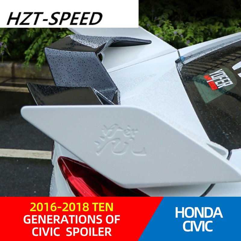 2016 - 2018 For HONDA Tenth Generation CIVIC Modified yofer Style Rear ...