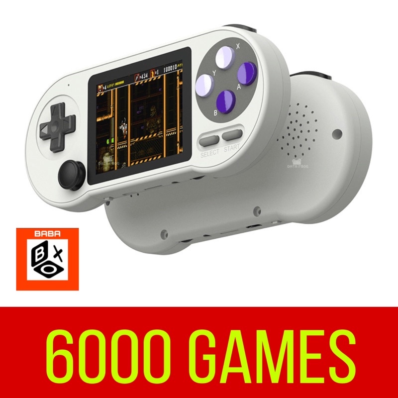 SF2000 SFC retro handheld 6000 games emulator gaming station portable ...