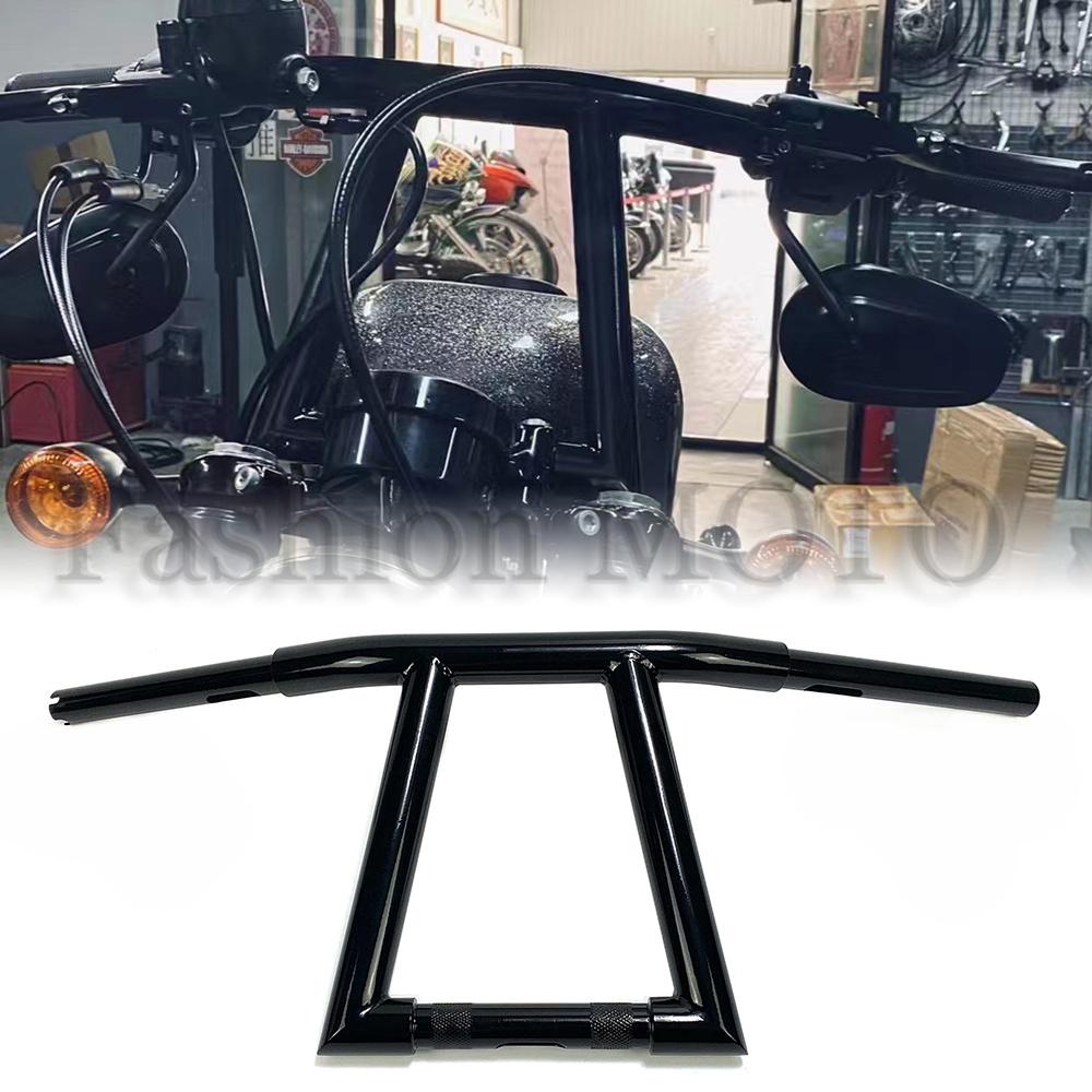 Motorcycle 1-1/4 inch to 1 inch Window Bar Handlebars For Harley ...