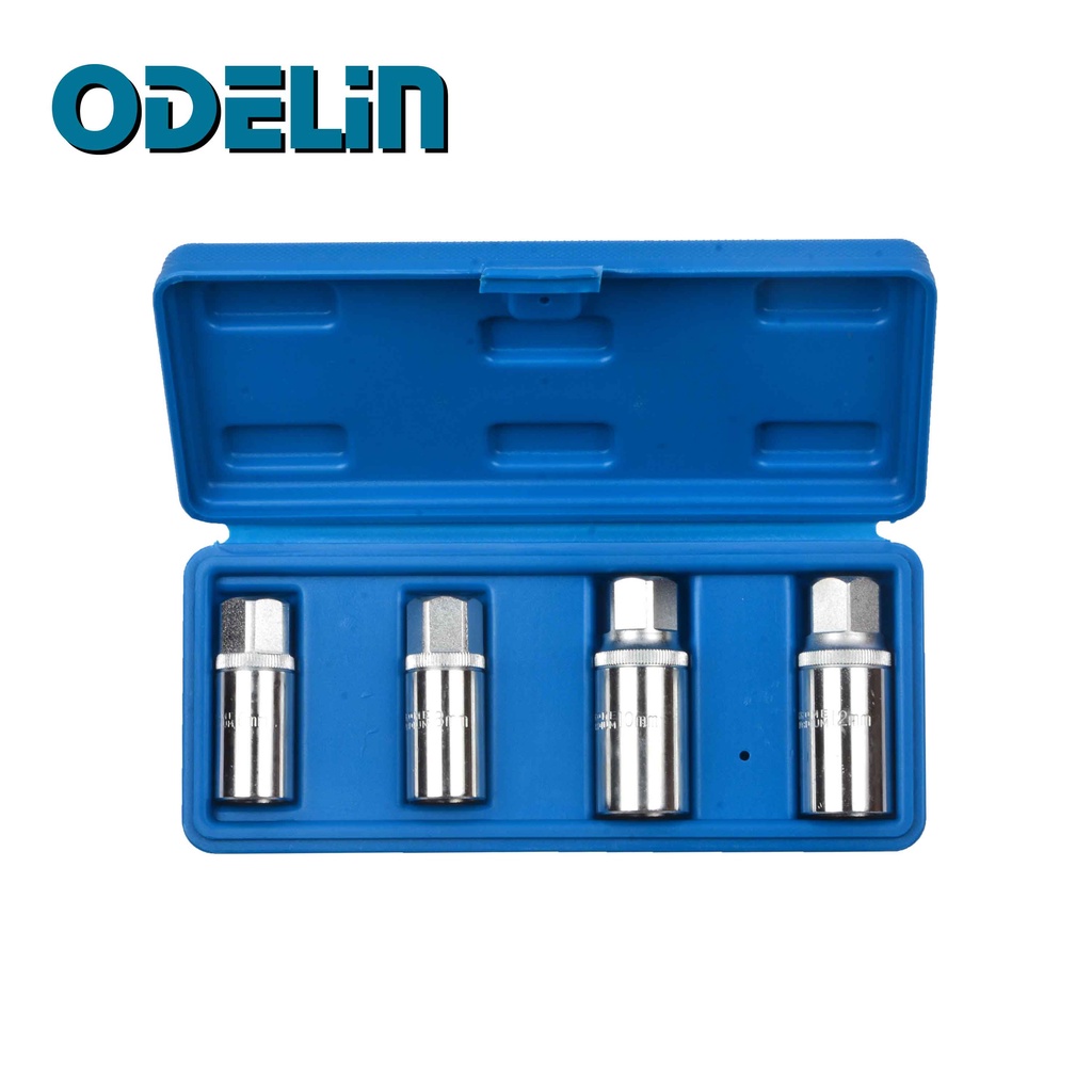 4Pc Socket Stud Screw Extractor Remover Installer Kit 6, 8,10,12mm ...