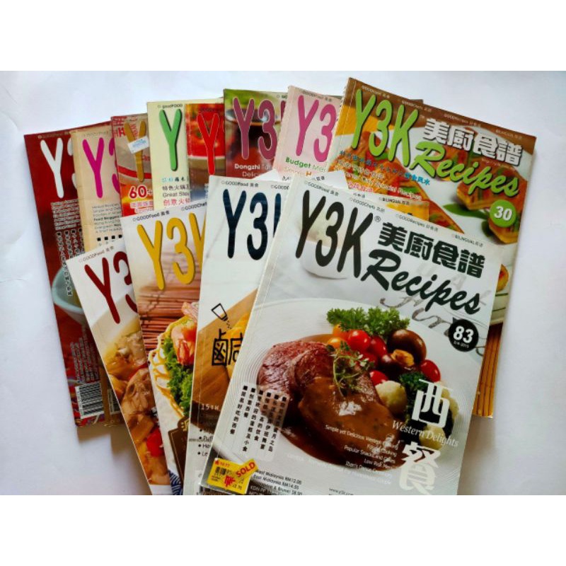 Y3K RECIPES 美厨食谱 Cooking Dessert Recipe Book | Shopee Malaysia