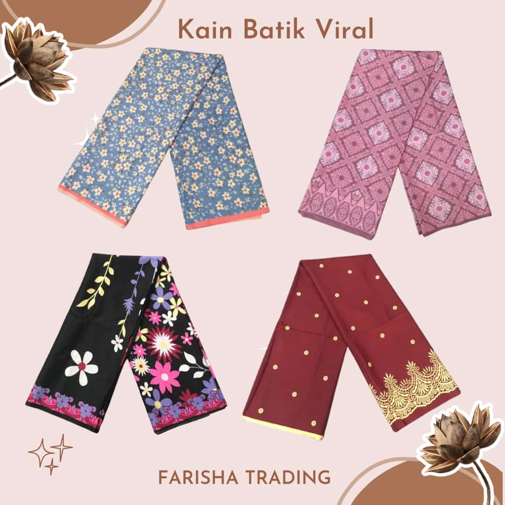 Aliahijabs KAIN BATIK VIRAL / BATIK FARISHA /BATIK LEMBUT / CORAK BARU ...