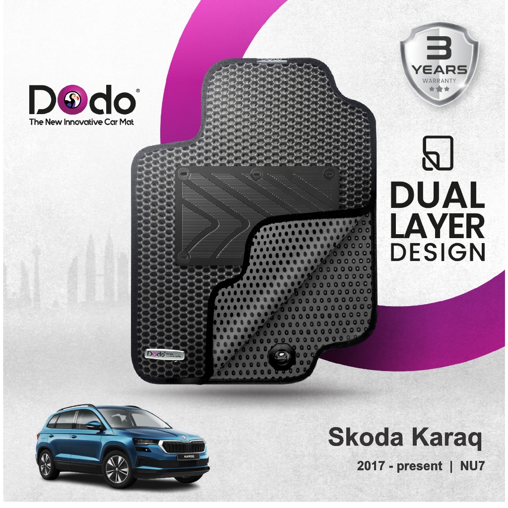 Dodo® Car Mat Skoda Karaq 2017 - present NU7 | Shopee Malaysia