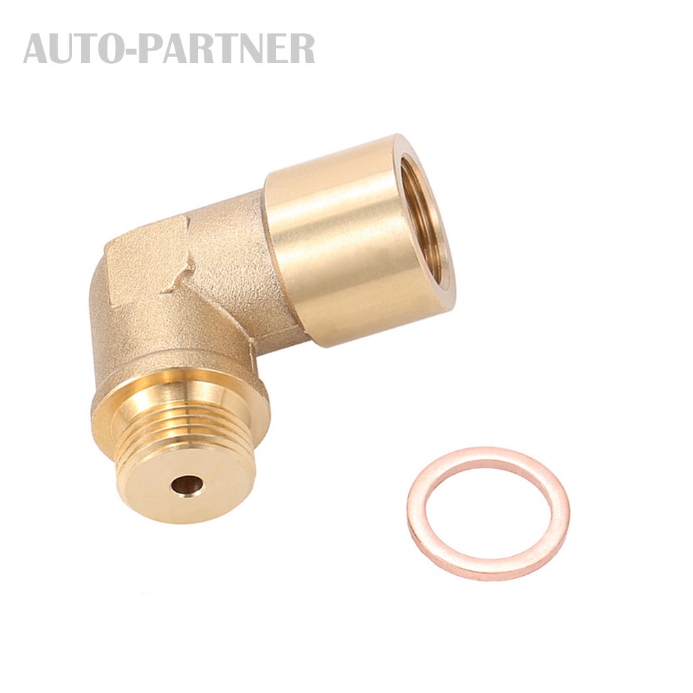AUTO-PARTNER 90 Degree M18x15 Angled Lambda O2 Oxygen Sensor Extender ...