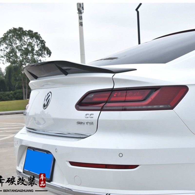 For Volkswagen New CC Spoiler 2018-2019 High Quality Carbon Fiber ...