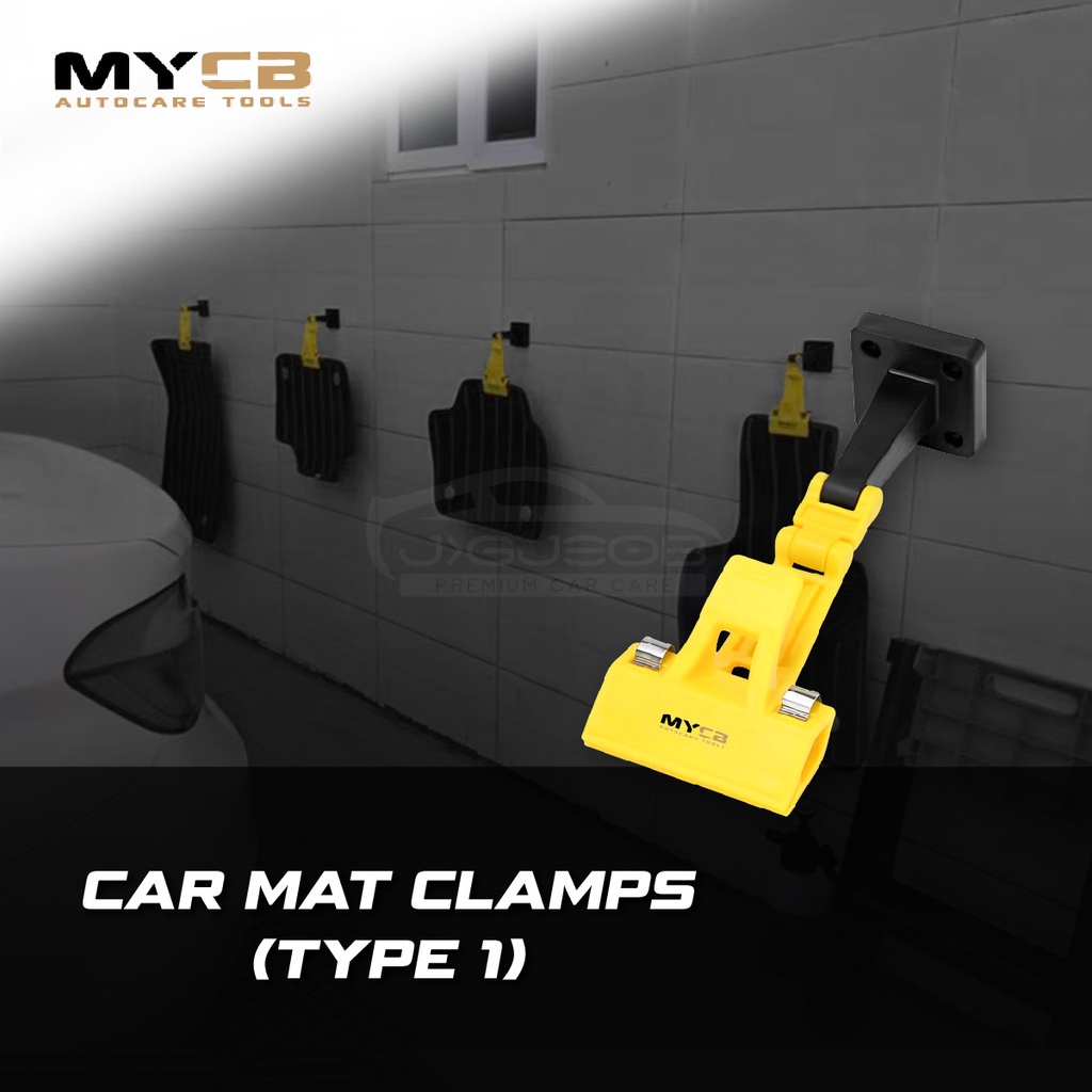 MYCB Car Mat Clamps [TYPE 1] Heavy Duty Plastic Floor Car Carpet Mat ...