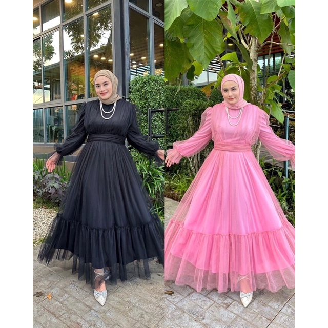 🔥READYSTOCK🔥 Dress bertingkat viral / Dress cinderella / Dress demica ...