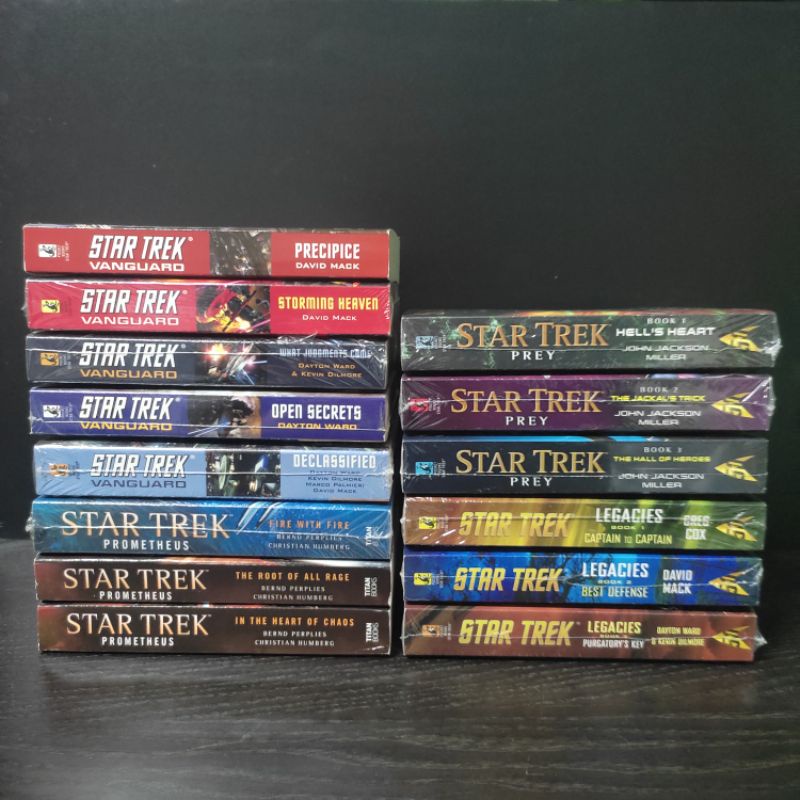 Star Trek - Vanguard / Prometheus / Prey / Legacies | Shopee Malaysia