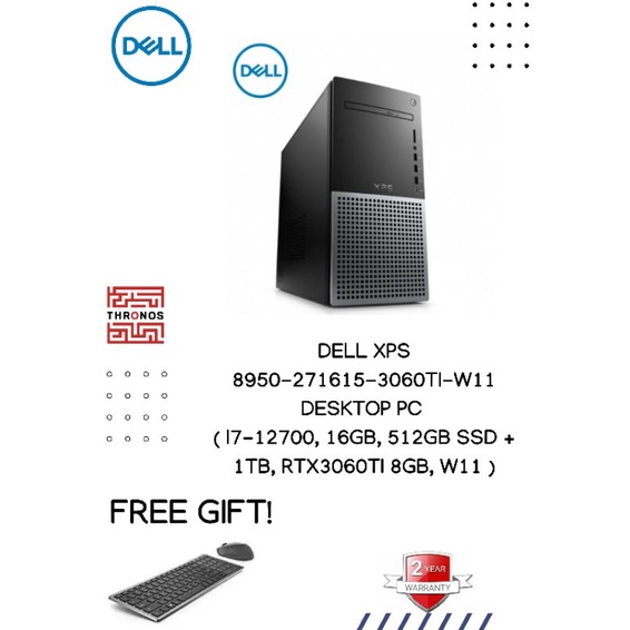 Dell XPS 8950-271615-3060Ti-W11 Desktop PC | Shopee Malaysia