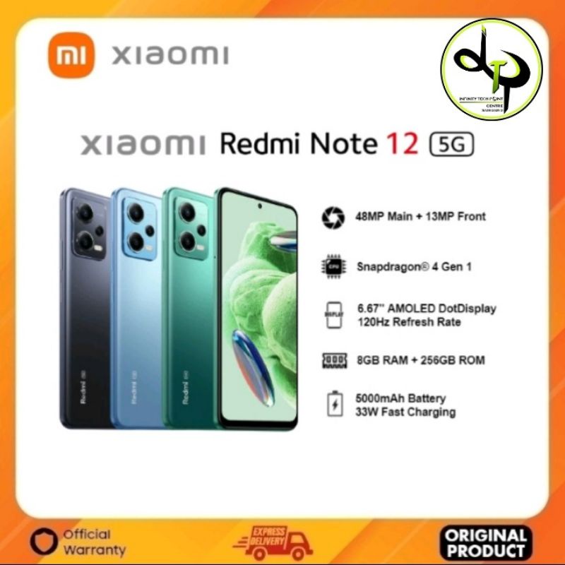 XIOAMI Redmi Note 12 5G | Shopee Malaysia