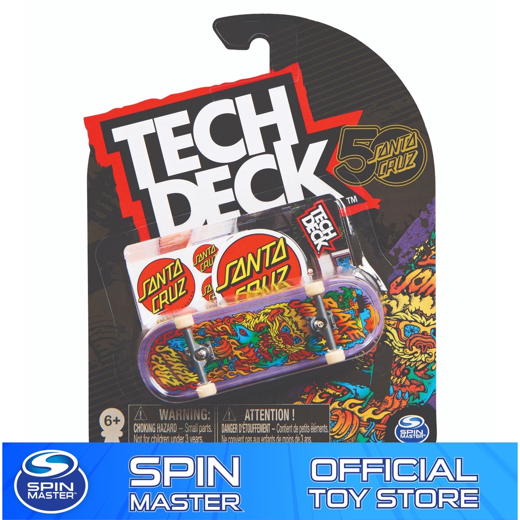 [Original] Tech Deck Single Pack Fingerboard - Santa Cruz Blake Johnson ...