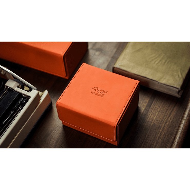 Playing Card Collection ORANGE 6 Deck Box by TCC - Trick PLAYINGCARDCOL ...