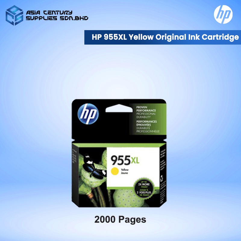 HP 959XL 955XL / Original Ink Cartridge ( Black, Cyan, Magenta, Yellow ...
