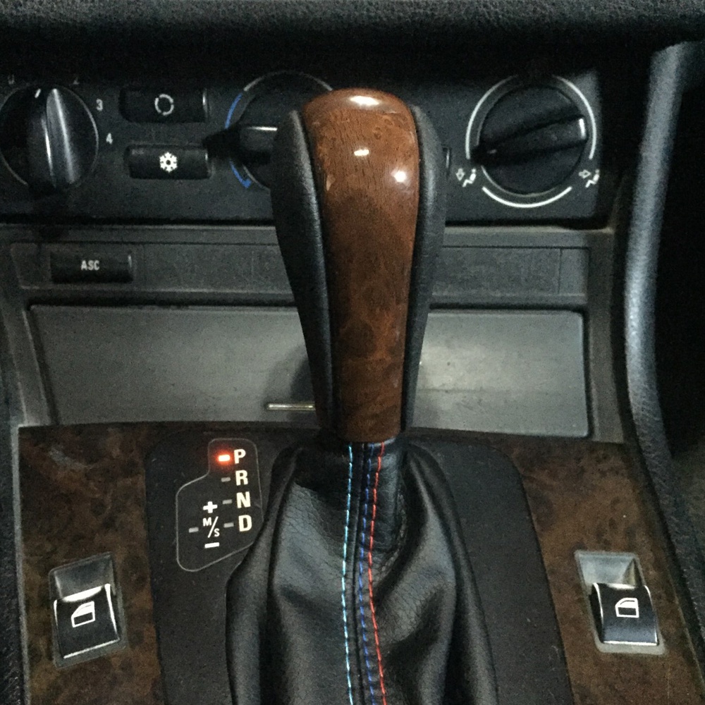 Walnut Wood Car Automatic Gear Shift Stick Knob HandBall For BMW E39 E46 E53 E60 E61 E63 E64 E83 ...