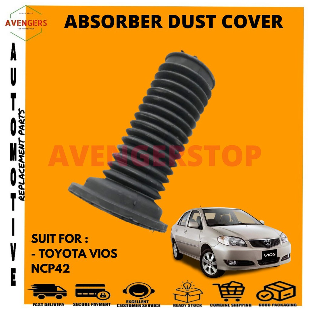 TOYOTA VIOS NCP42 FRONT ABSORBER DUST COVER 100% NEW | Shopee Malaysia