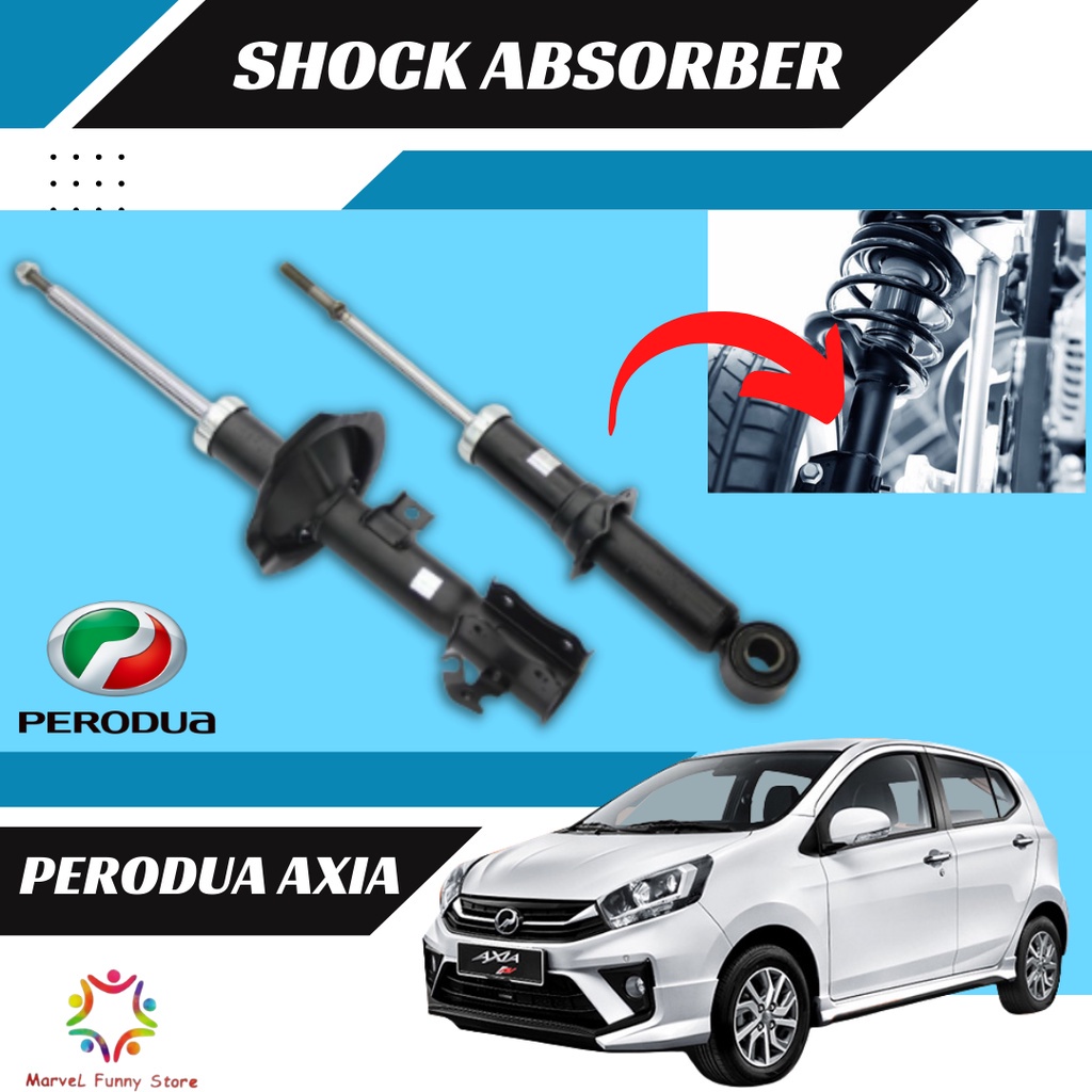 Perodua Axia Bezza Original Front Shock Absorber Depan | Shopee Malaysia