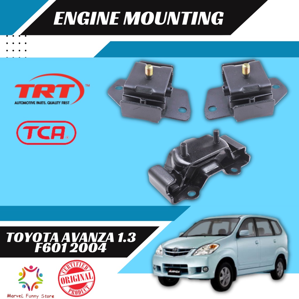 Toyota Avanza 1.3 F601 Tca Trt Engine Mounting Kit | Shopee Malaysia