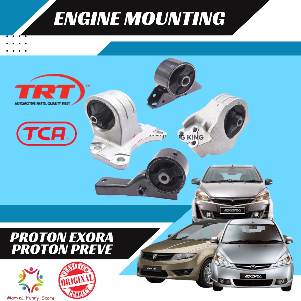 Proton Exora Cps / Exora Turbo / Preve Engine Mounting Kit Tca / Trt | Shopee Malaysia