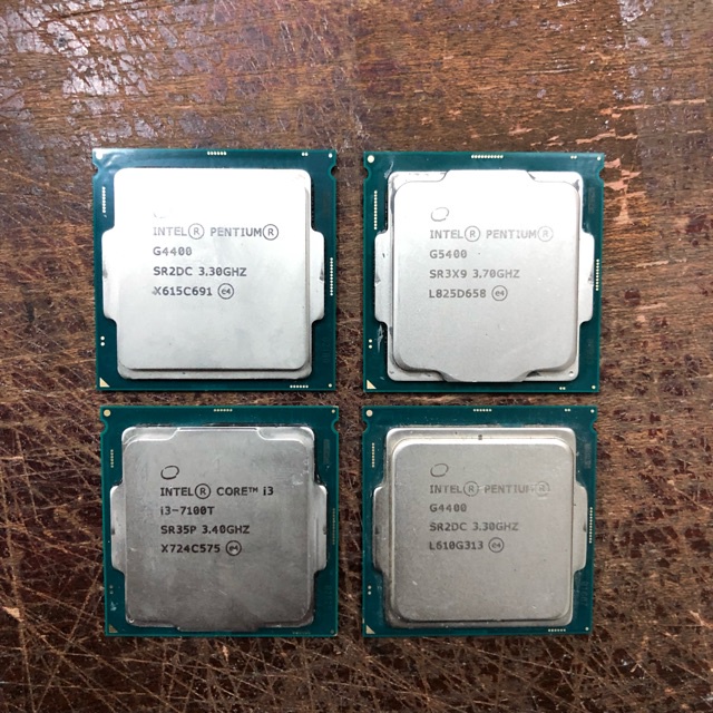 Intel Socket 1151 Skylake Coffee Lake Kaby Lake Processor Pentium G4400 G5400 I3-7100T Intel ...