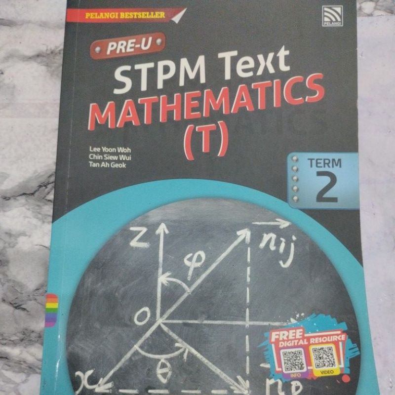 STPM Text Mathematics (T) Sem 2/Revision Book/Notes | Shopee Malaysia