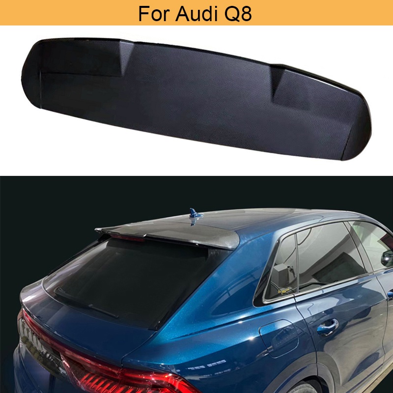 ABS Car Rear Window Roof Spoiler Wing for Audi Q8 2019 2020 2021 Rear ...