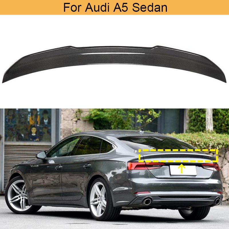 Car Rear Trunk Spoiler Wing for Audi A5 4 Door Sedan 2017 - 2021 Rear ...