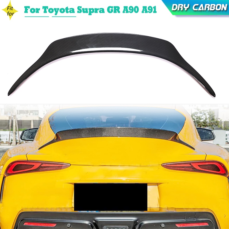 Dry Carbon Fiber Rear Trunk Spoiler Racing Wing For Toyota Supra A90 ...
