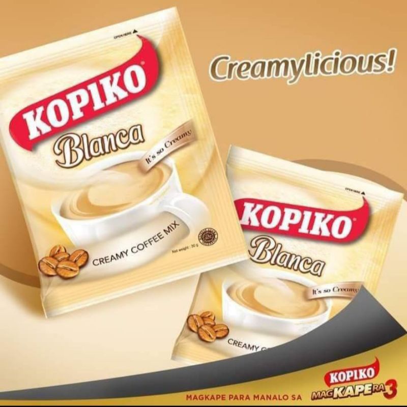 kopiko blanca 3in 1 coffe 1 sachet | Shopee Malaysia