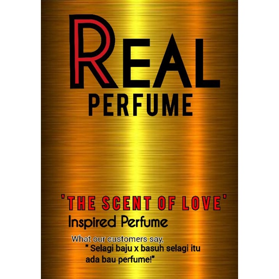 REAL PERFUME (INSPIRED PERFUME BY VIP scenes) | Shopee Malaysia
