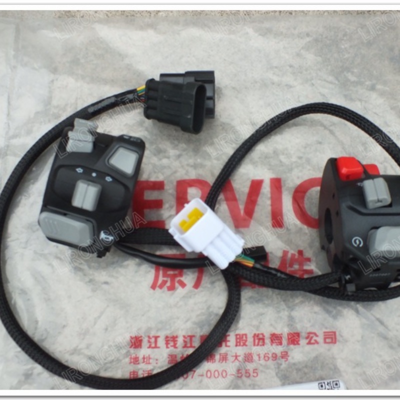 Qianjiang Race 250 QJ250GS-29E Left and Right Switch Horn Switch ...