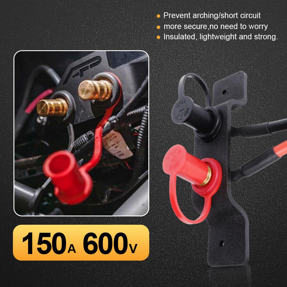Battery Post and Wiring Kit Remote Jumper Terminals for Can Am Maverick ...