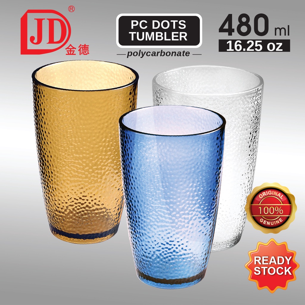 【JD】PC Dots Tumbler / PC Cup / Drinkware (480ml) | Shopee Malaysia