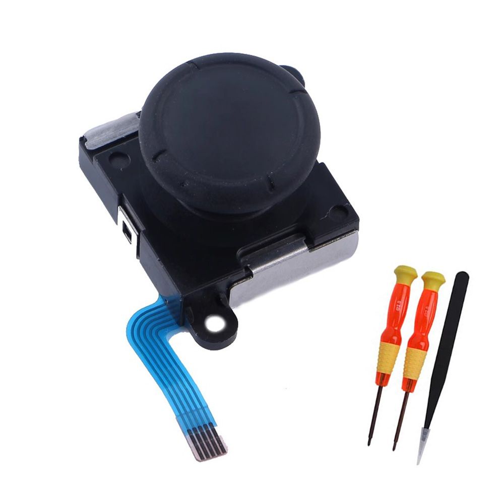 Nintendo Switch Official Joy-Con/ Switch Lite Replacement Joystick (Black) with Tools | Shopee ...