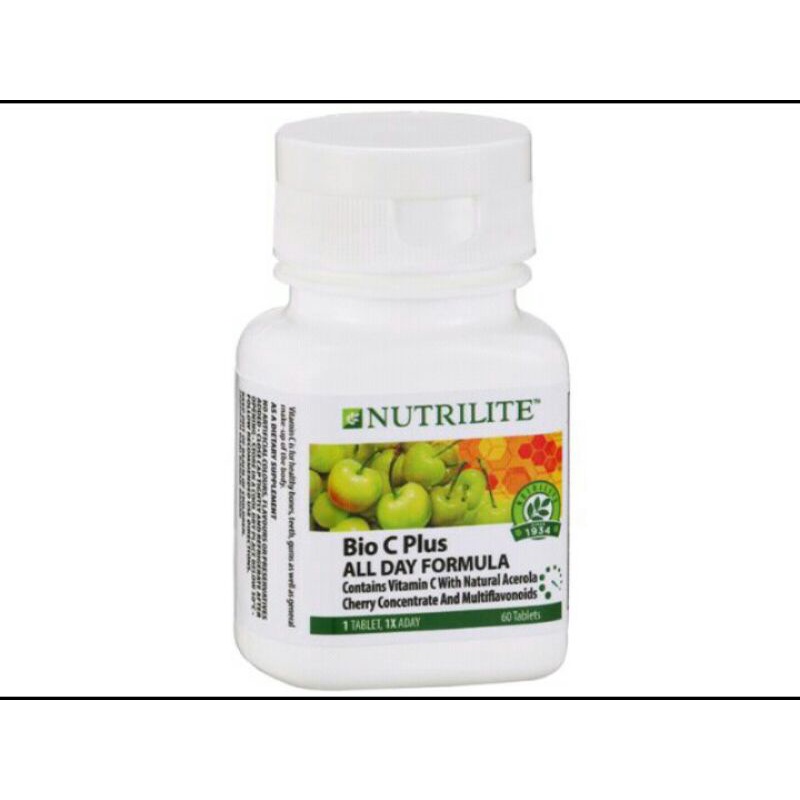 BIO C PLUS ALL DAY FORMULA NUTRILITE (60 TAB) | Shopee Malaysia