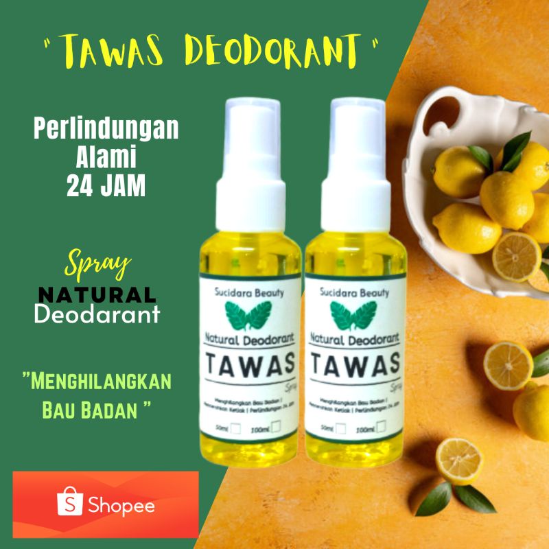 Dropship 💥 Tawas Natural Deodorant SPRAY 💥 Smelly No More Deodorant 💥 ...